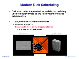 Disk storage systems bits wilp presentation | PPT