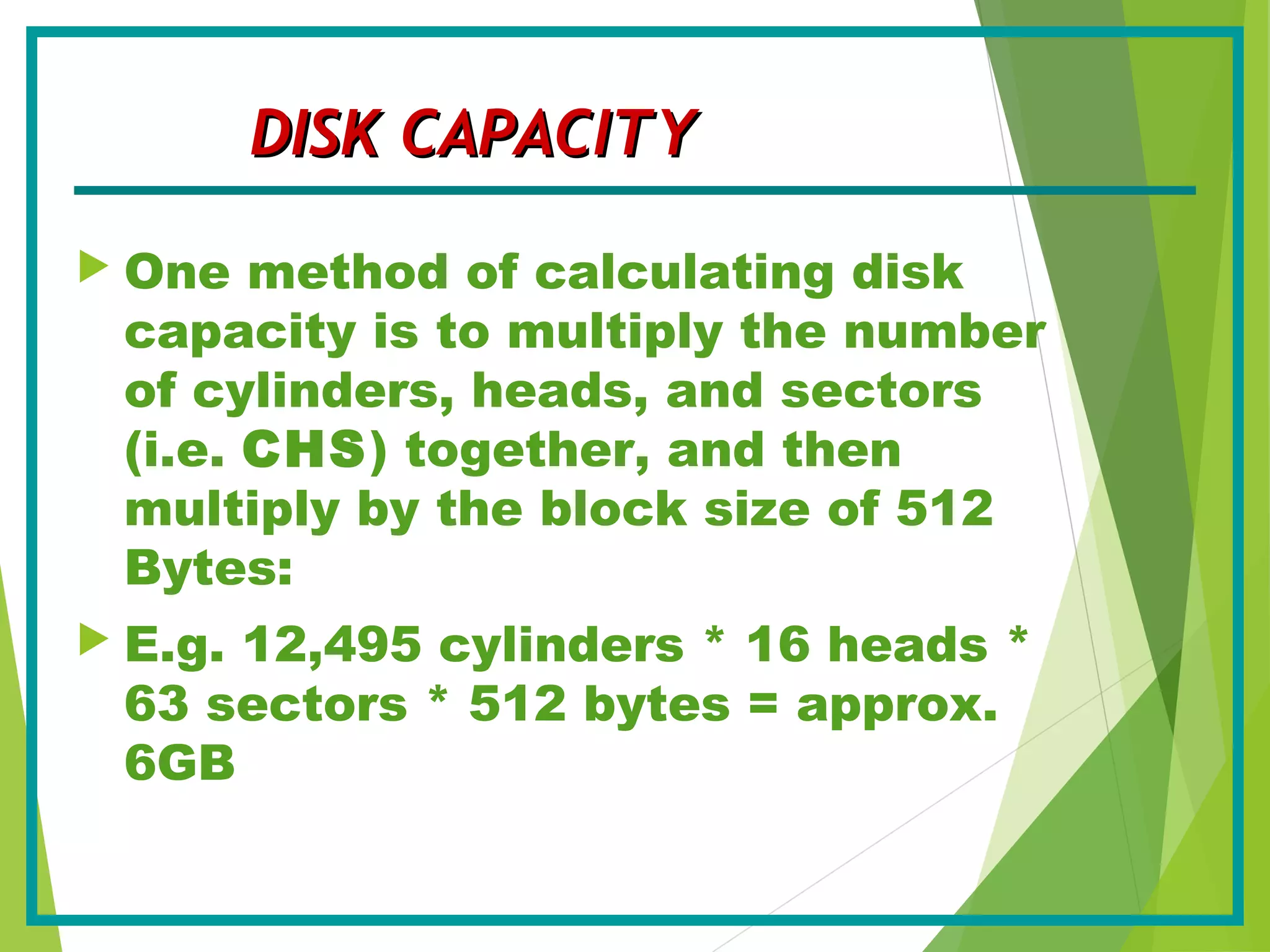Disk structure | PPT