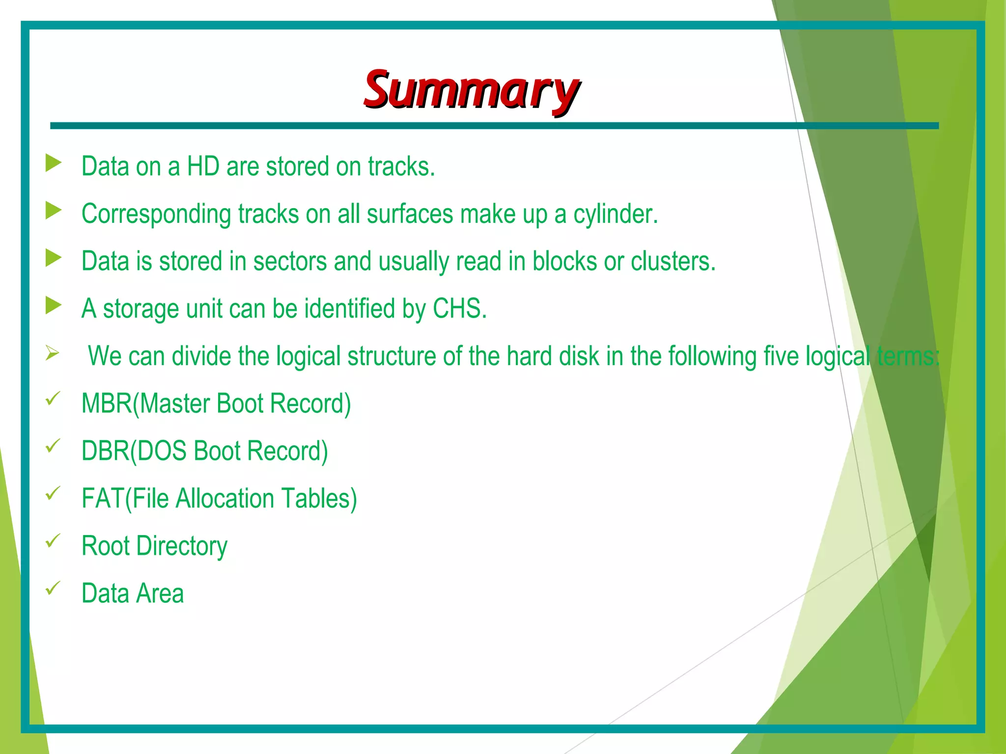 Disk structure | PPT