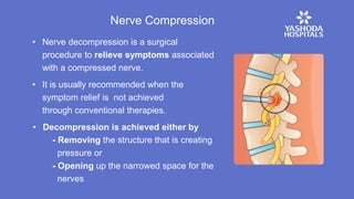 Spine Disc Surgeries - Discectomy and Decompression | PPTX