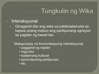 Diskurso at komunikasyon | PPTX