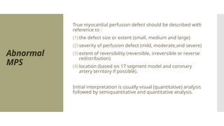 Nuclear Cardiology Imaging about Myocardial Perfusion Scintigraphy ...
