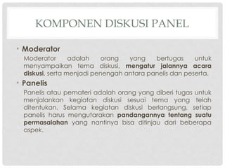materi Diskusi panel dan seminar XII.pptx