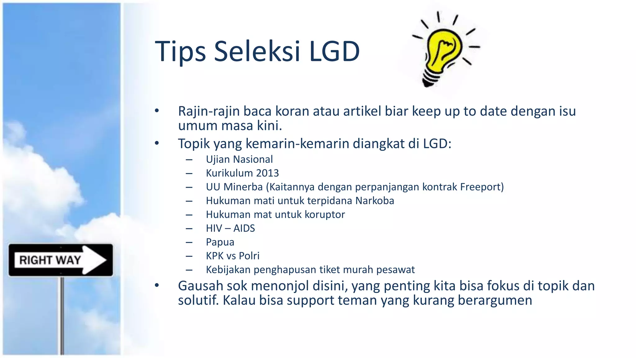 Diskusi seputar beasiswa dan studi ke luar negeri | PPT