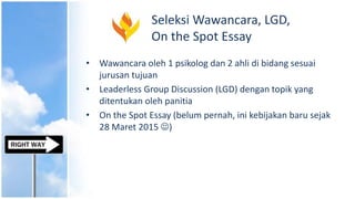 Diskusi seputar beasiswa dan studi ke luar negeri | PPT