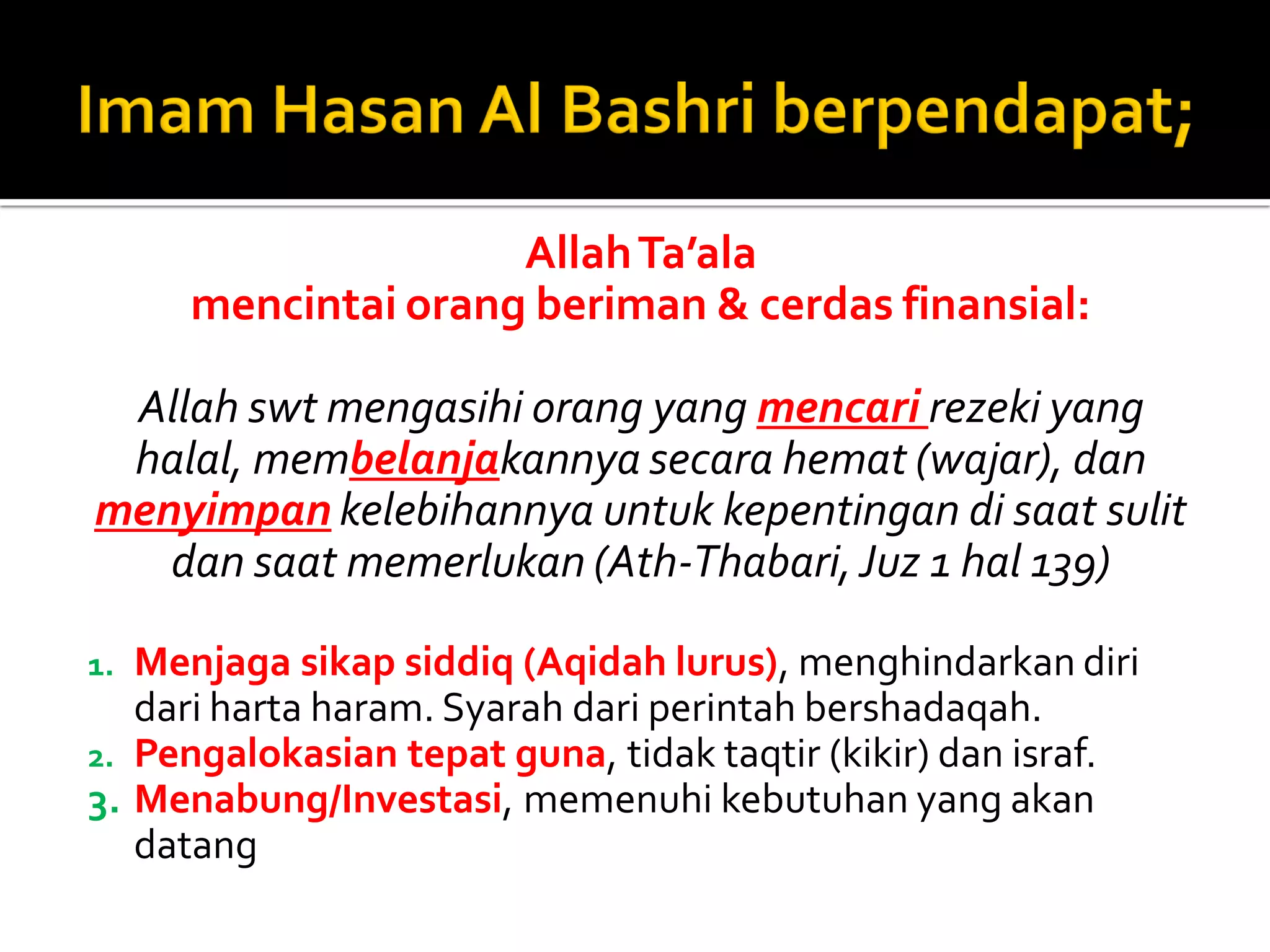 fiqh perencanaan keuangan | PDF