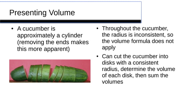 Volume: Using Disks and Washers | ODP