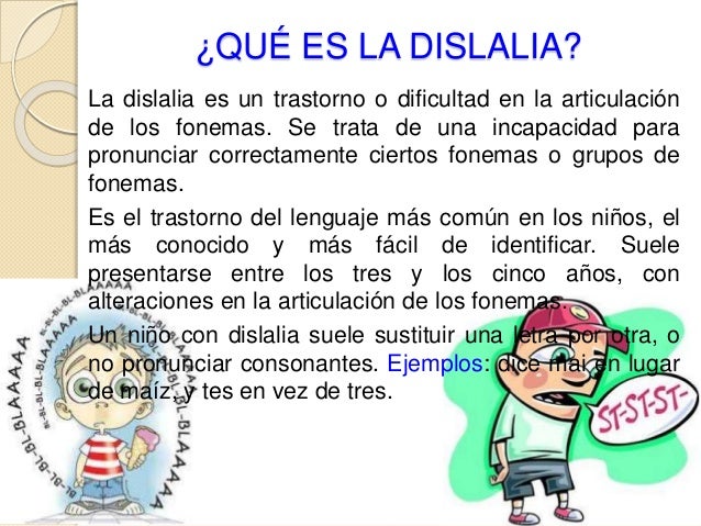 Dislalia