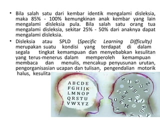 Disleksiadisgrafia kelompok irma1 | PPT