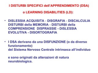 Dislessia | PPT