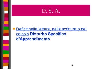Dislessia | PPT
