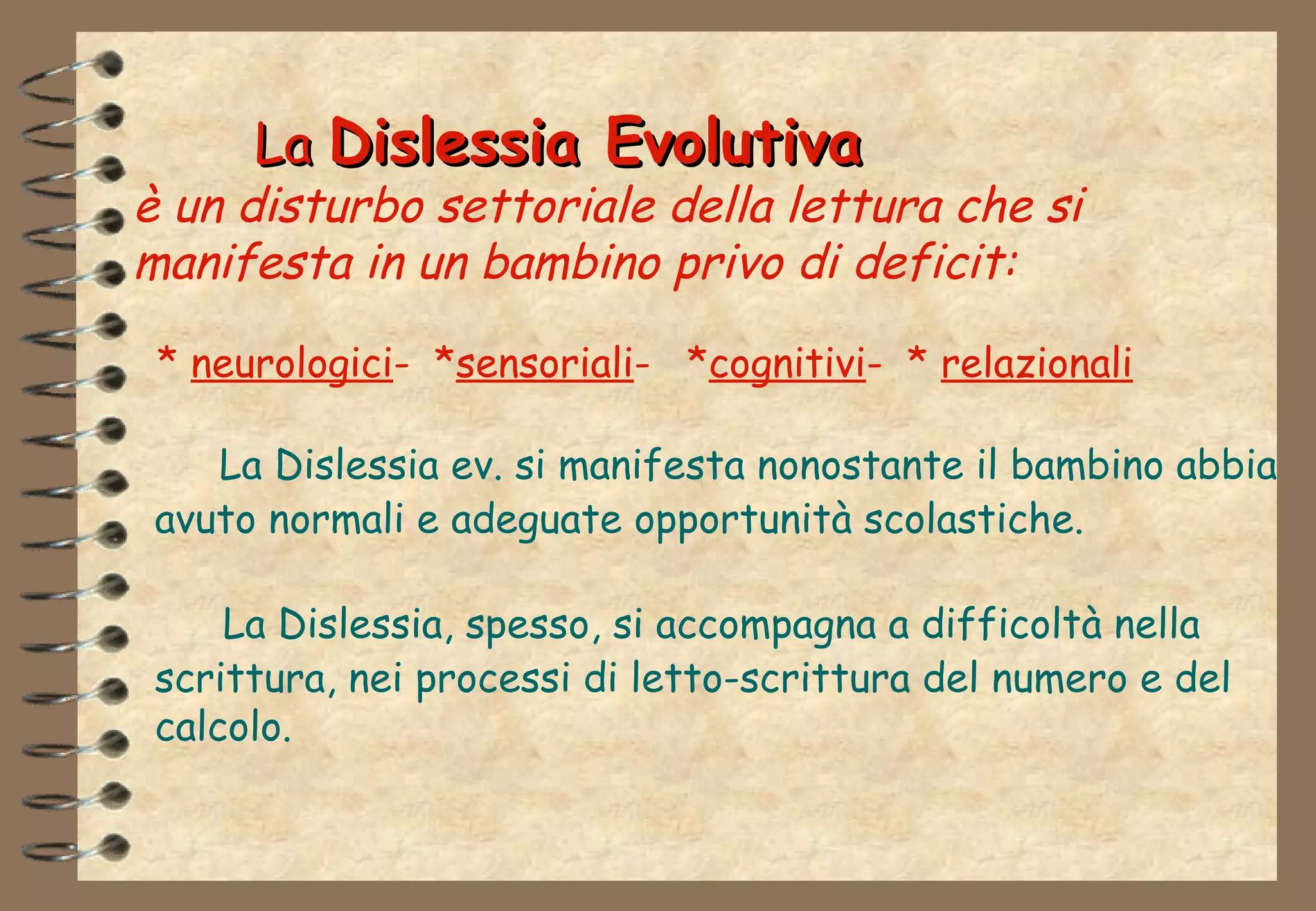 Dislessia e dsa: quadri clinici e modelli teorici | PPS
