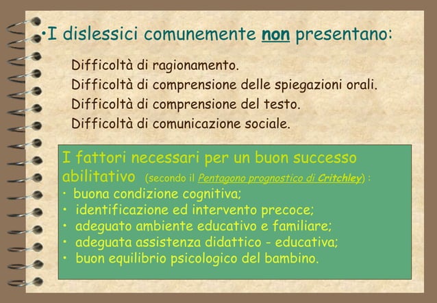 Dislessia e dsa: quadri clinici e modelli teorici | PPS | Brain and ...