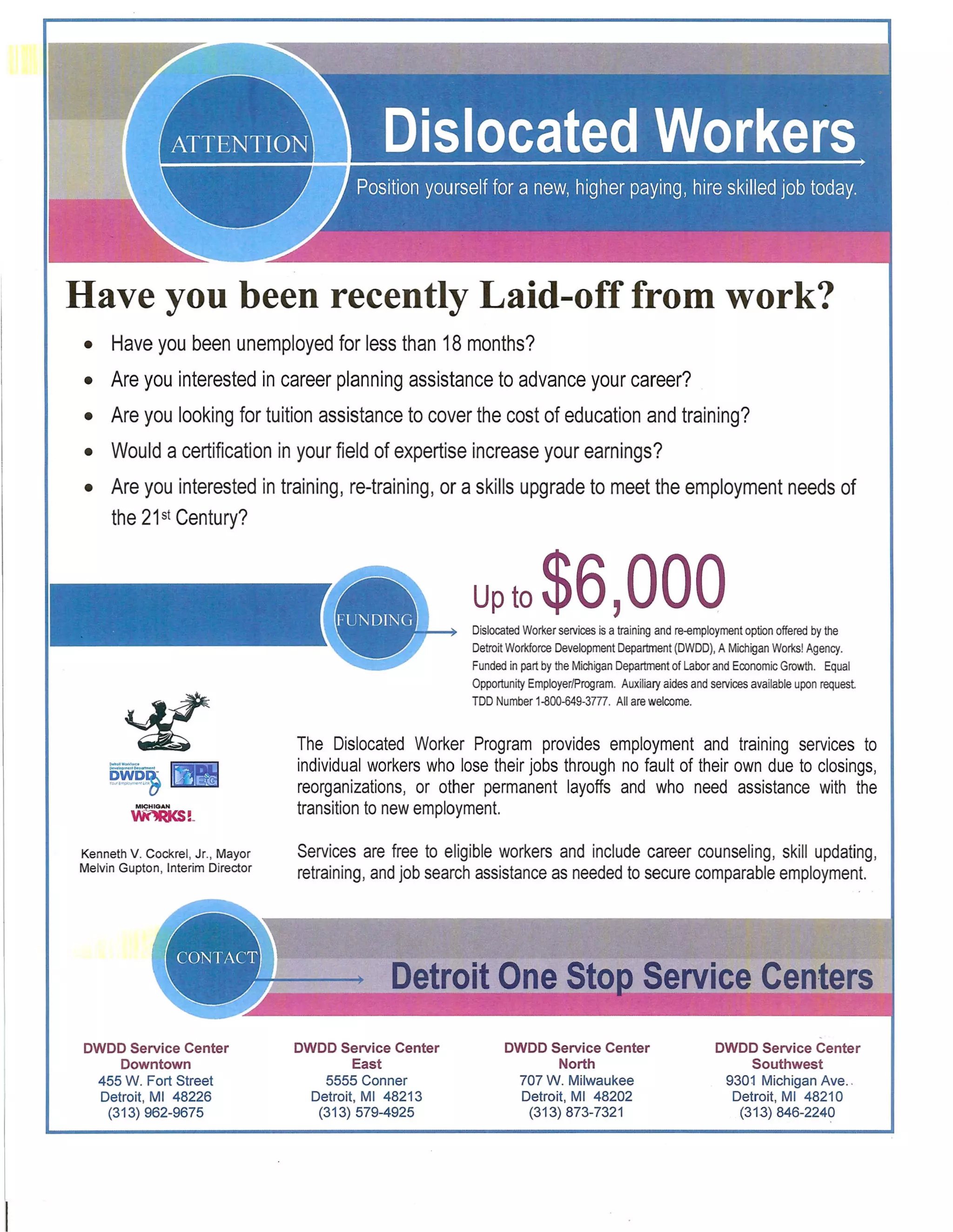 Dislocated Workers | PDF