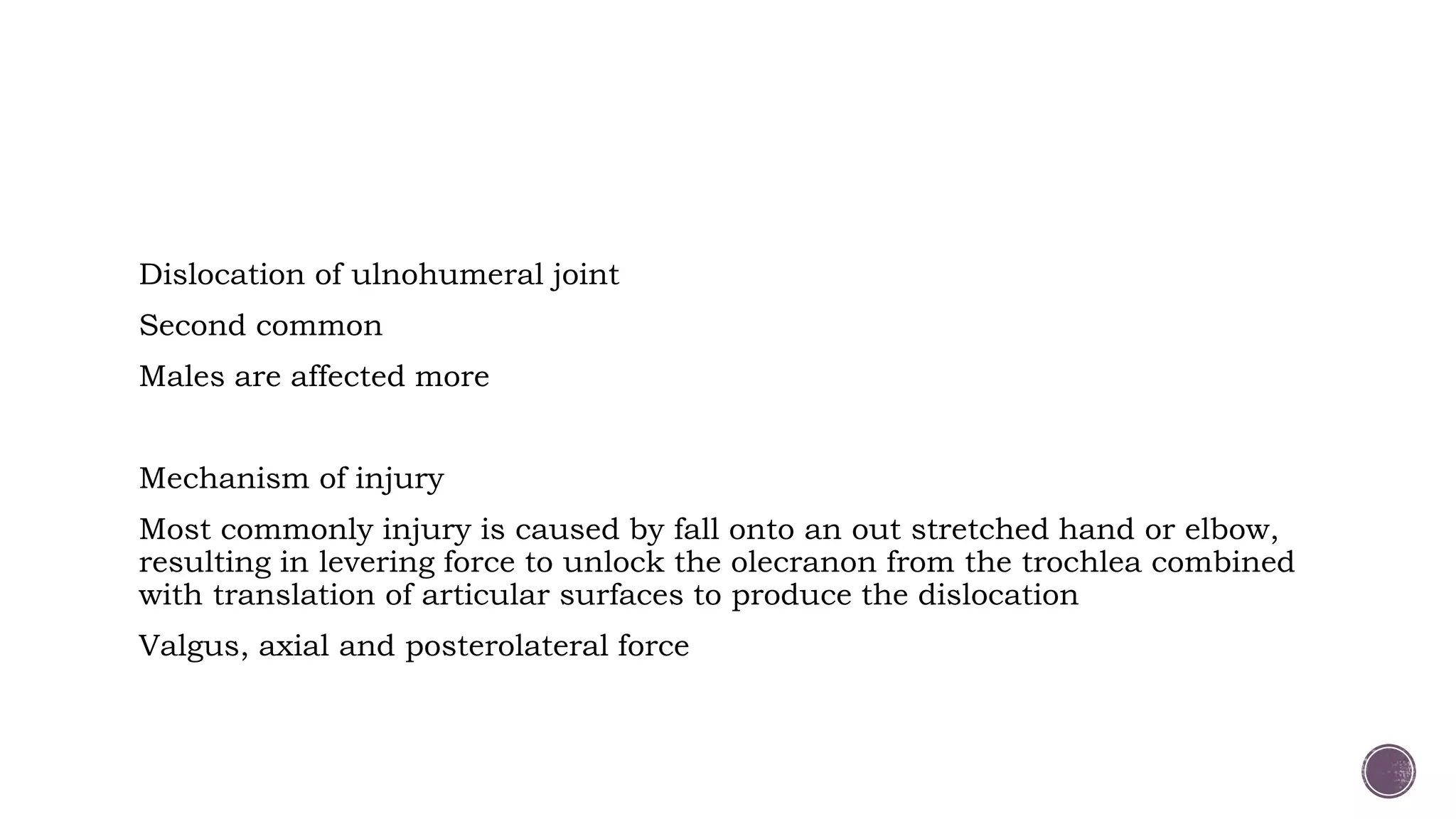 Dislocation & fracture of elbow | PPTX