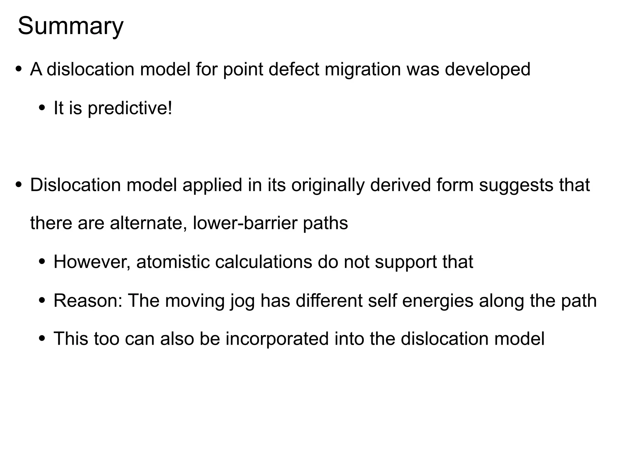 Dislocation model for migration | PDF