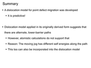 Dislocation model for migration | PDF