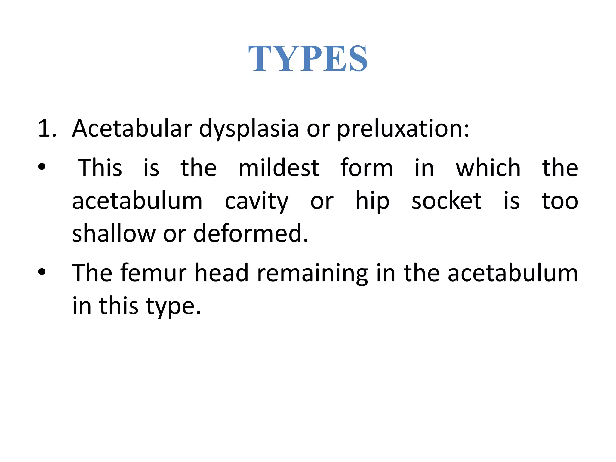 Dislocation of hip | PPTX