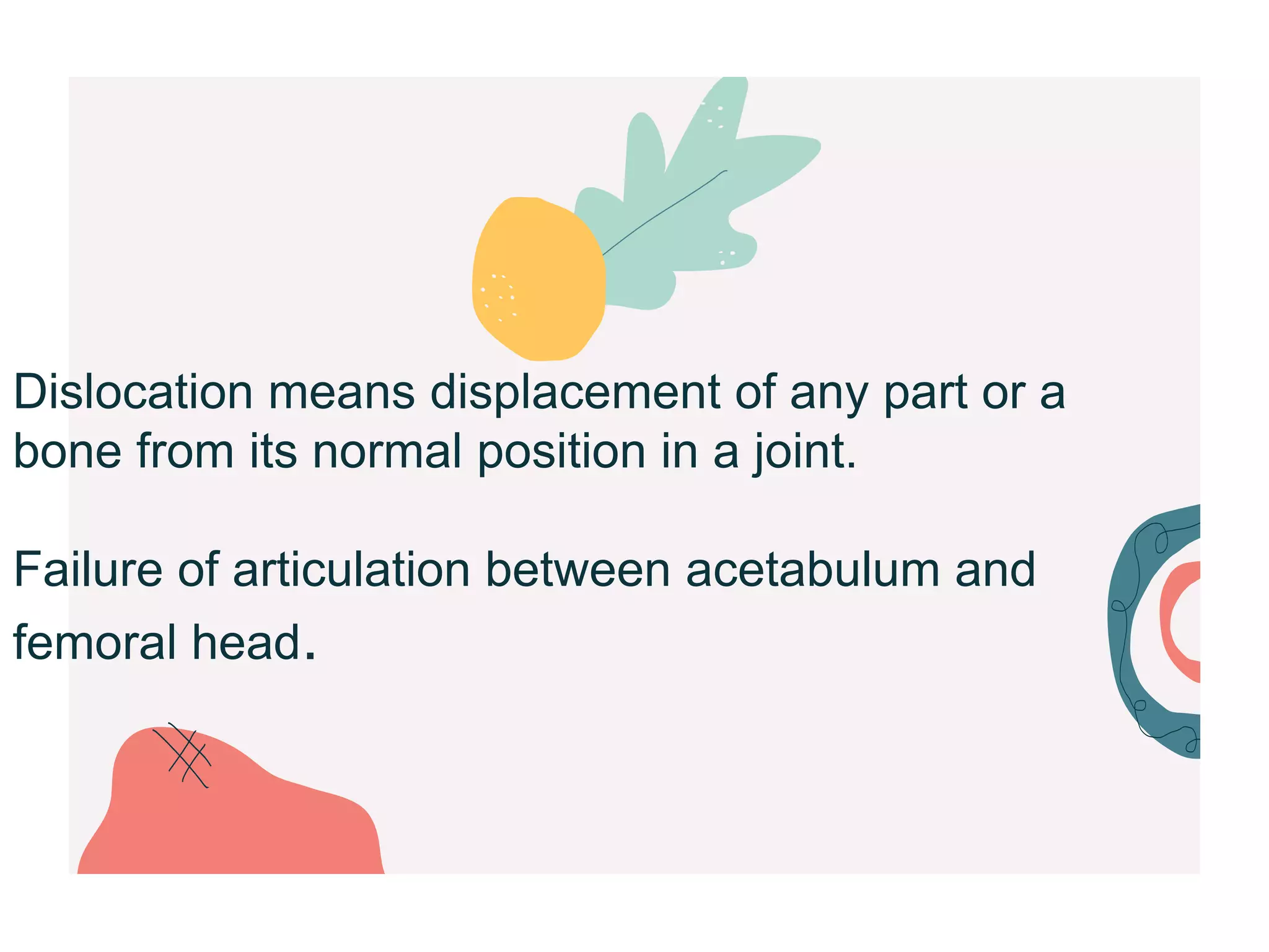 Congenital Dislocation of hip | PPTX