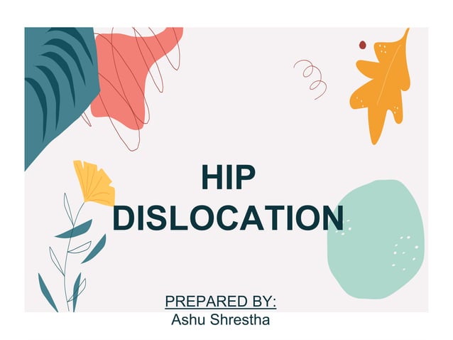 Congenital Dislocation of hip | PPTX