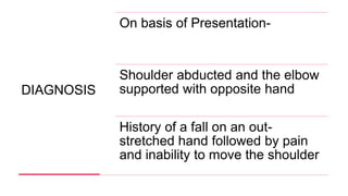 Dislocation of the shoulder | PPTX