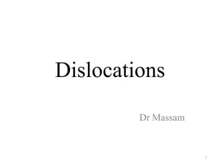 Dislocations And Fractures Of Bones pptx | PPTX