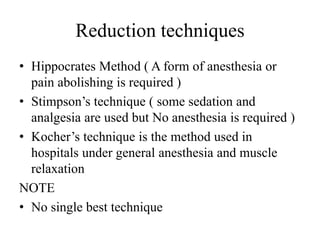 Dislocations And Fractures Of Bones pptx | PPTX | Death, Injury, or ...