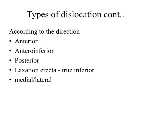 Dislocations And Fractures Of Bones pptx | PPTX | Death, Injury, or Military Conflict ...