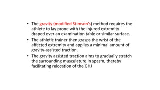Dislocations of the bone by dr amna hussain | PPTX