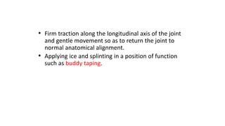 Dislocations of the bone by dr amna hussain | PPTX