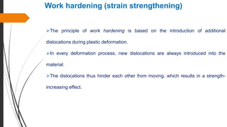 Dislocations and Strengthening Mechanisms.pptx | Chemistry | Science