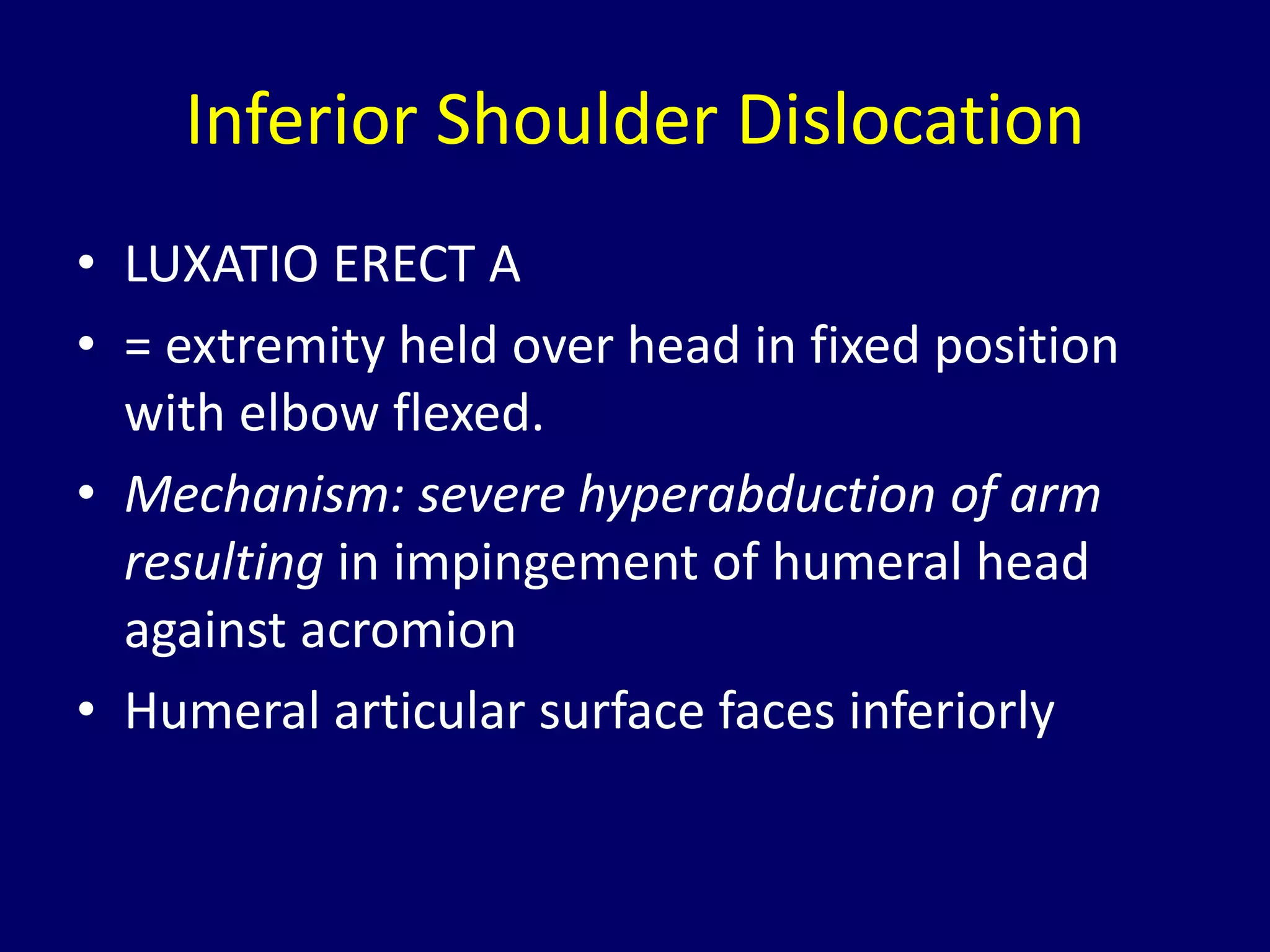Dislocations of joint. Joint Dislocation | PPTX