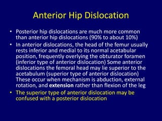Dislocations of joint. Joint Dislocation | PPTX