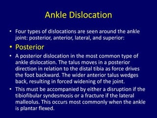 Dislocations of joint. Joint Dislocation | PPTX