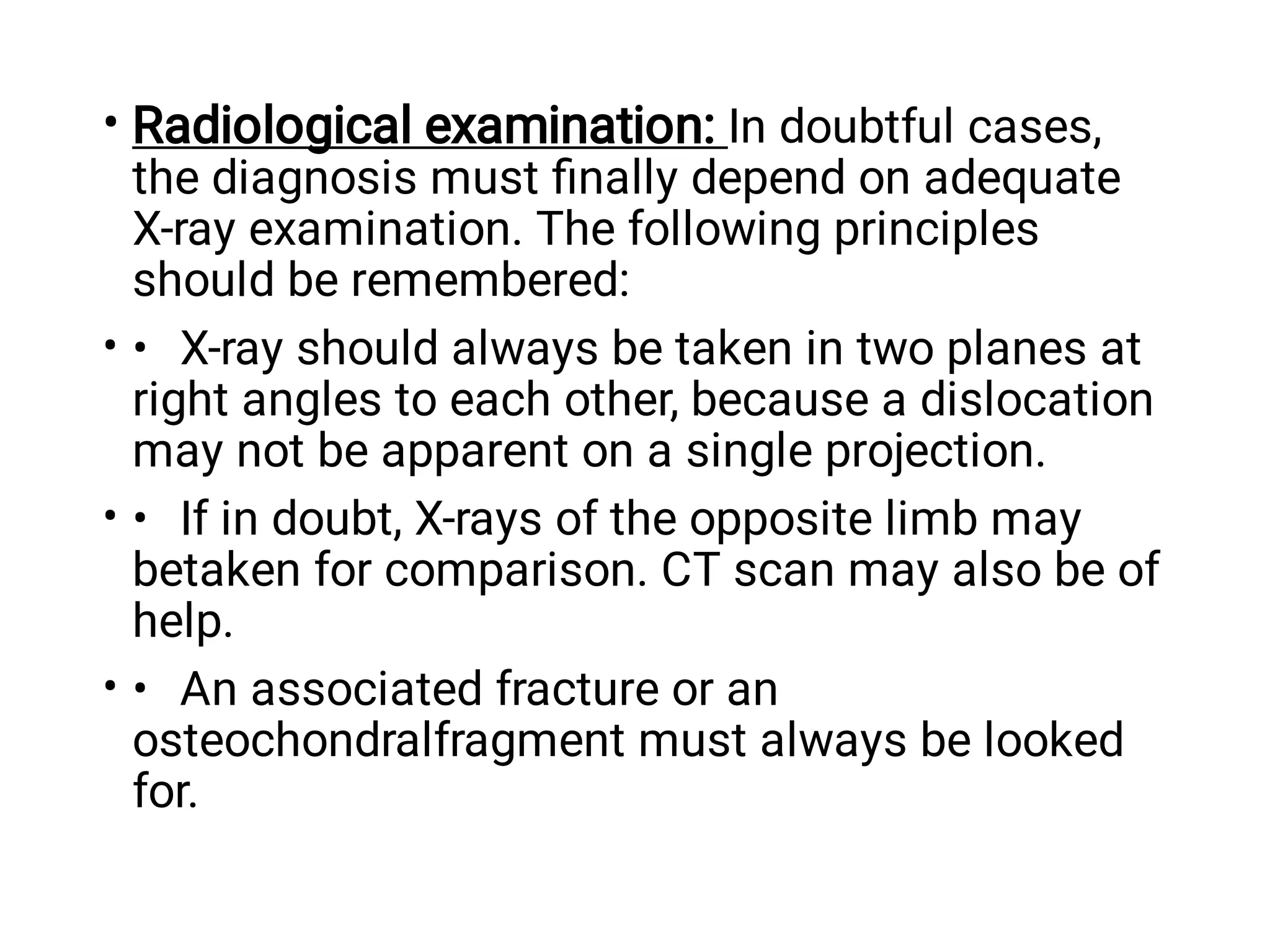 Dislocation & sublaxation | PDF
