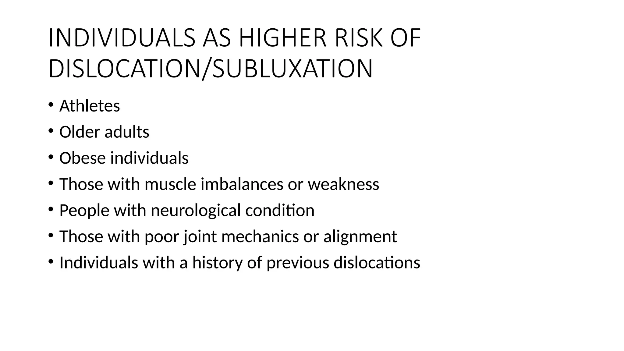 DISLOCATION & SUBLUXATION-BY DAEYANG UNIVERSITY | PPTX