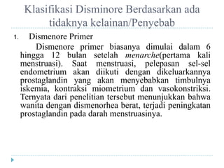 Disminore | PPTX