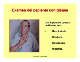 Disnea - Definicion, Clasificacion y algoritmo de estudio | PPT