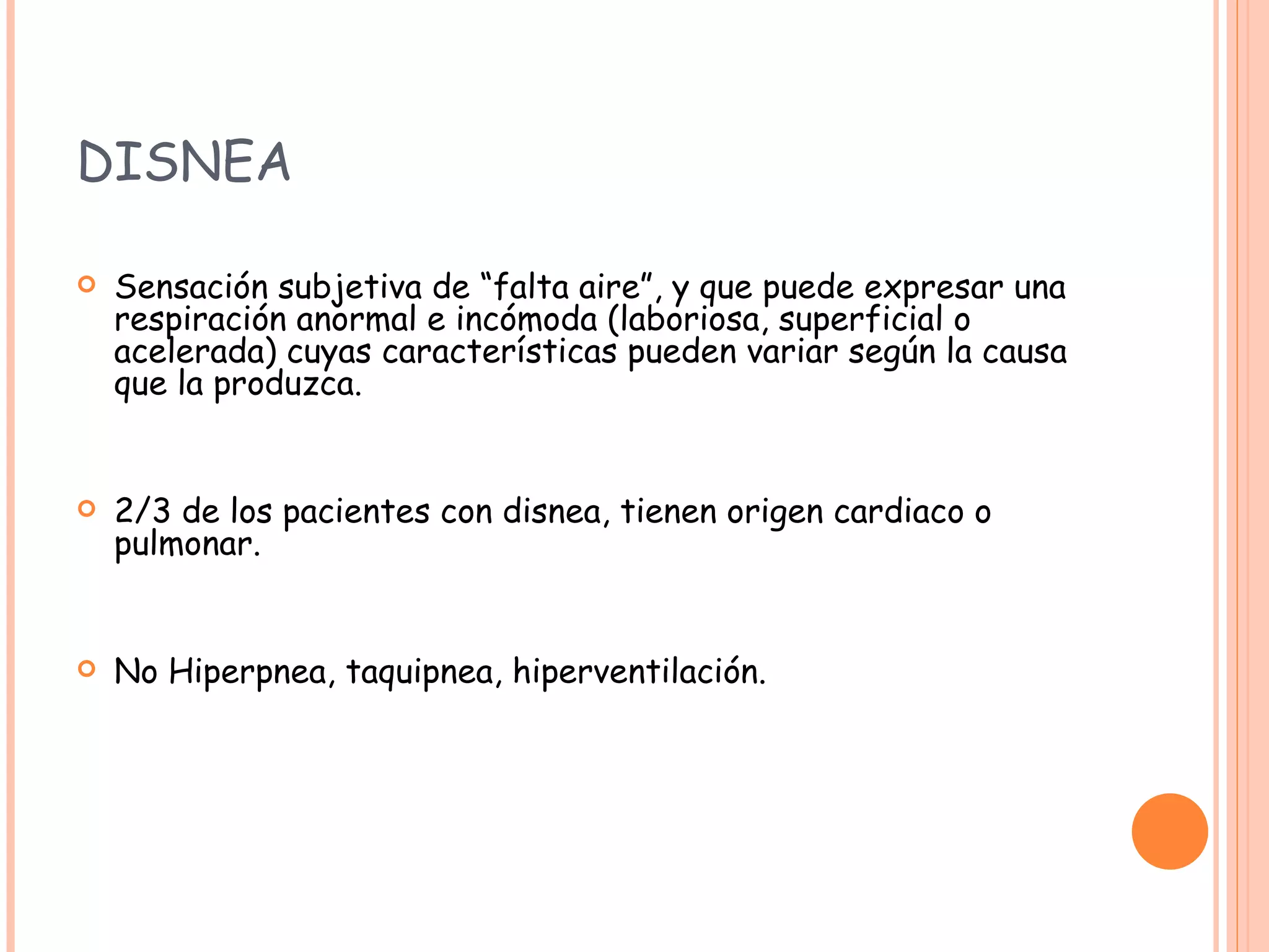 Disnea aguda | PPT