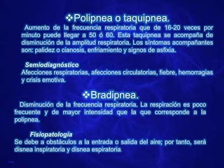 DISNEA Y CIANOSIS - semana 2. semiología - aparato respiratorio | PDF