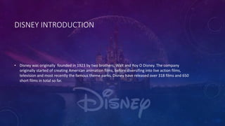 Disney and marvel presentation | PPTX