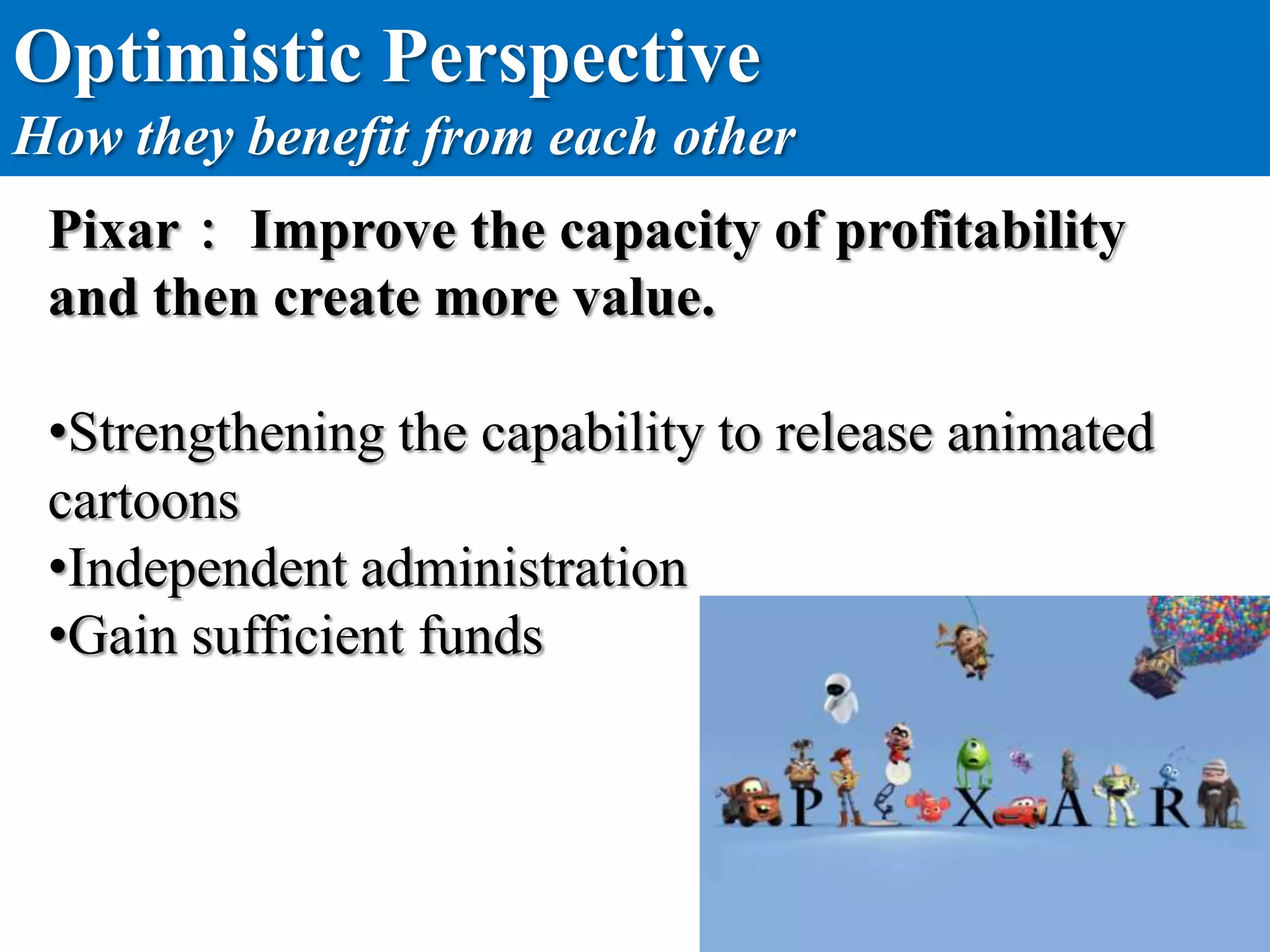 Disney Pixar case study | PPTX
