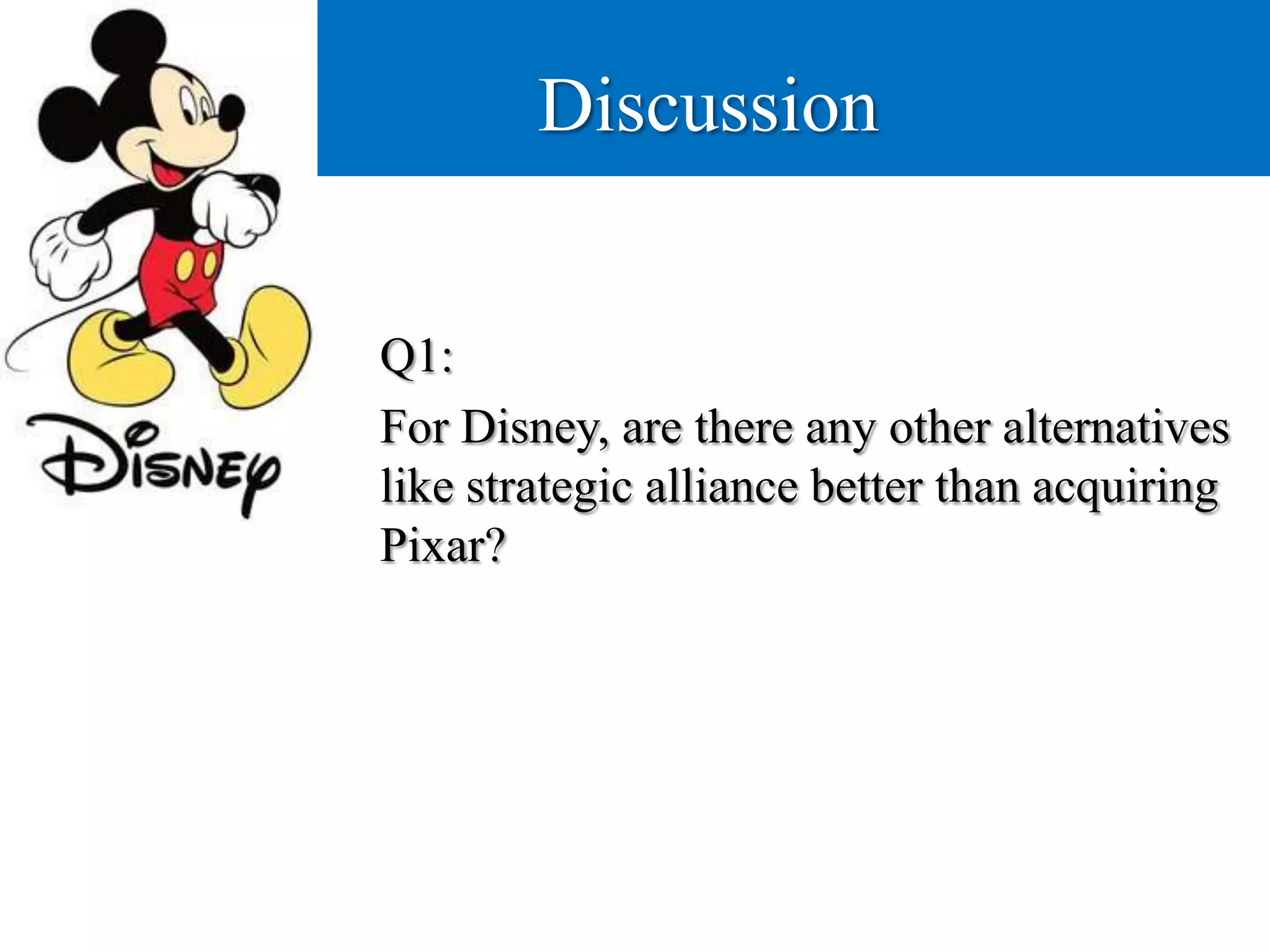 Disney Pixar case study | PPTX