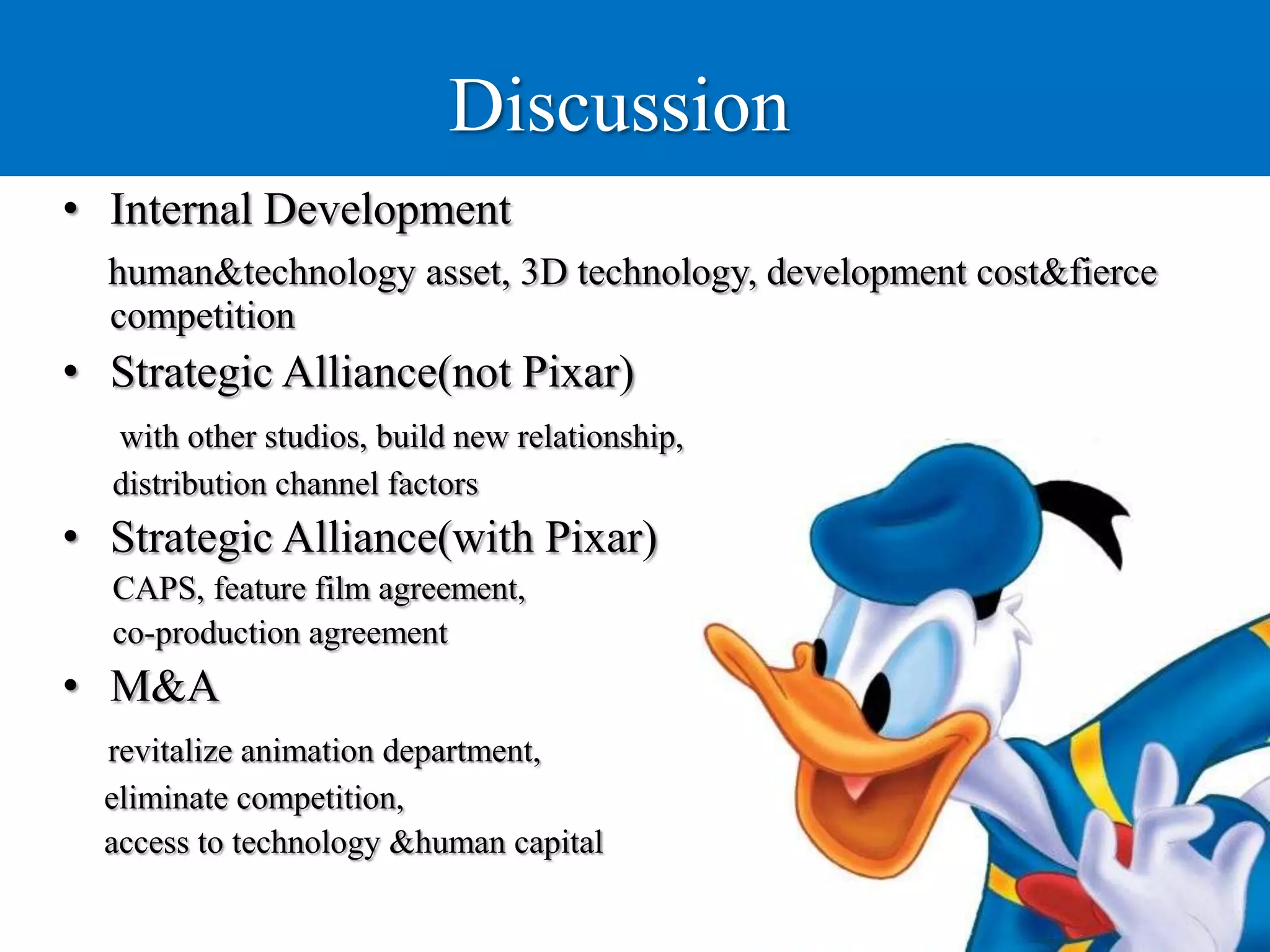 Disney Pixar case study | PPTX