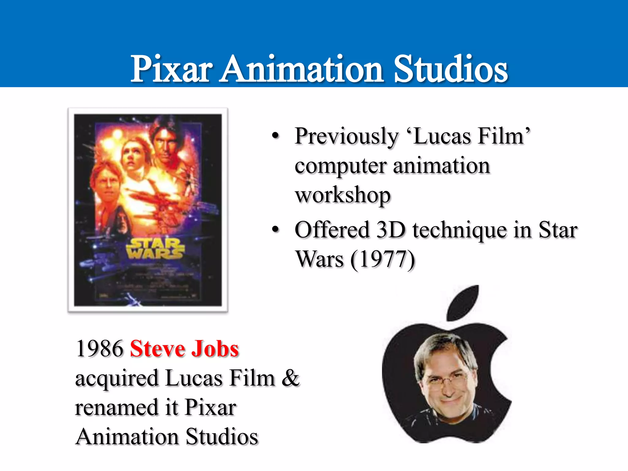 Disney Pixar case study | PPTX