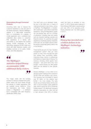 Disney: Making Magic Through Digital Innovation | PDF