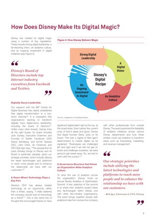 Disney: Making Magic Through Digital Innovation | PDF