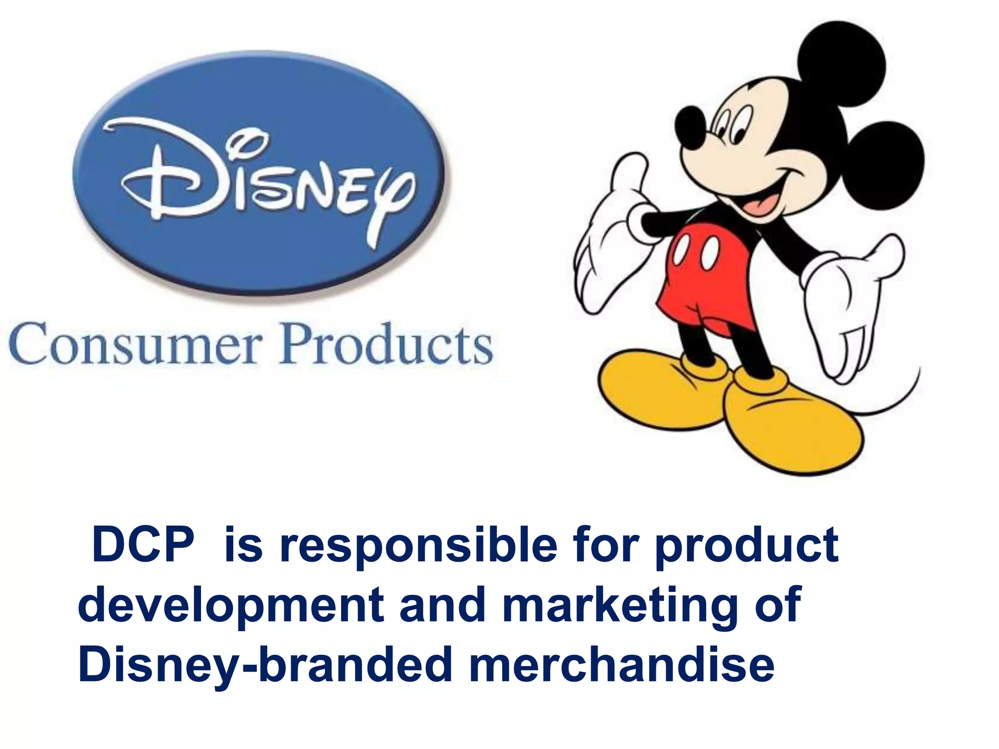 Disney Consumer Products: Marketing Nutrition to Children | PPTX