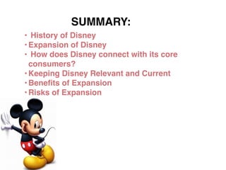 Disney - Mini Case Analysis | PDF
