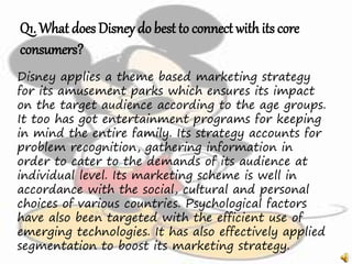 Marketing case study on Disney | PPTX | Marketing and Advertising ...